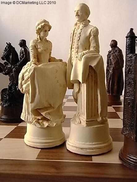 Civil War Chess Sets - American Civil War Chess Set - Revolutionary War ...