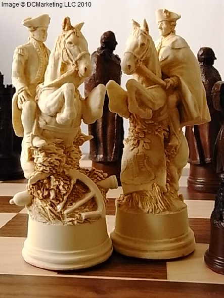 Civil War Chess Sets - American Civil War Chess Set - Revolutionary War ...