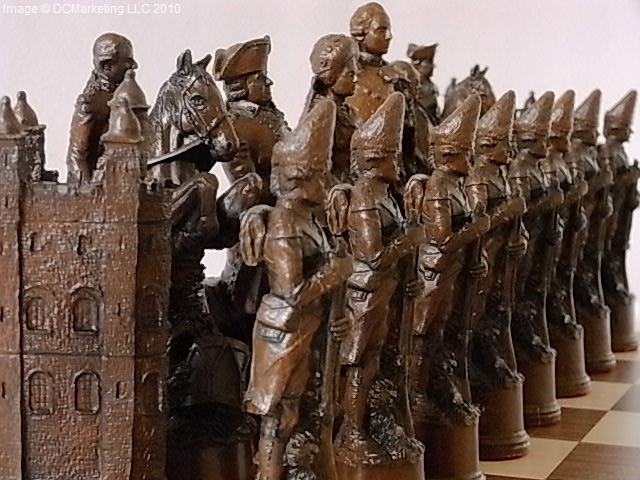 Civil War Chess Sets - American Civil War Chess Set - Revolutionary War ...