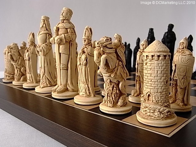 Lord of the Rings Chess Set - Fantasy Chess Sets - Dragon Chess Sets