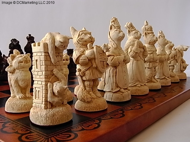 Beginners chess sets and chess sets for children.