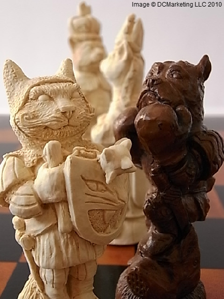 Beginners chess sets and chess sets for children.