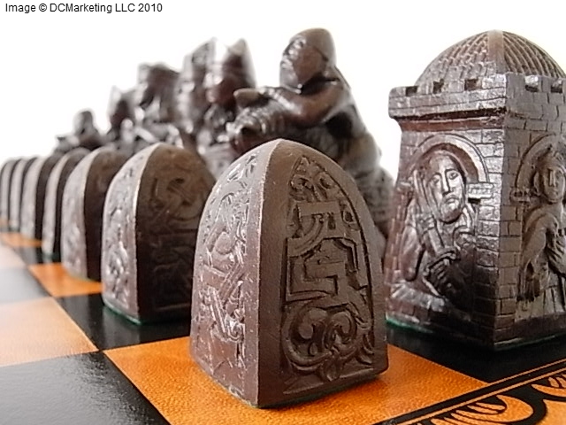 Medieval Chess Sets - Gothic Chess Set - Medieval Chess Pieces