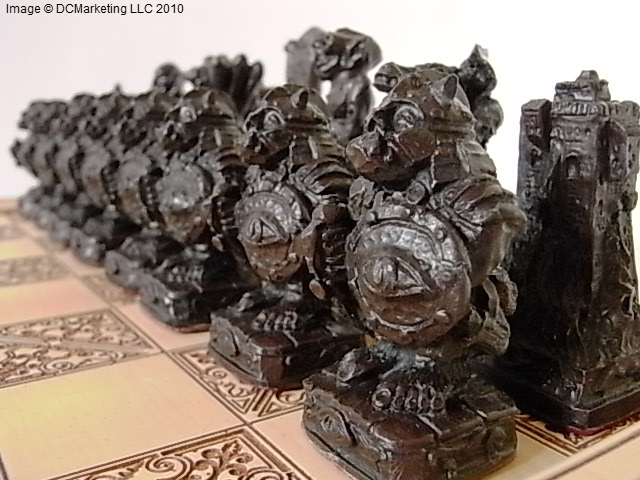 Lord of the Rings Chess Set - Fantasy Chess Sets - Dragon Chess Sets