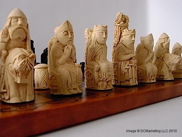 Medieval Chess Sets - Gothic Chess Set - Medieval Chess Pieces