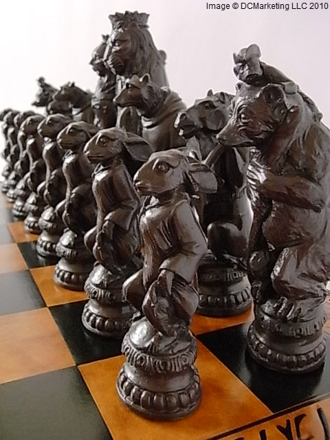 Lord of the Rings Chess Set - Fantasy Chess Sets - Dragon Chess Sets