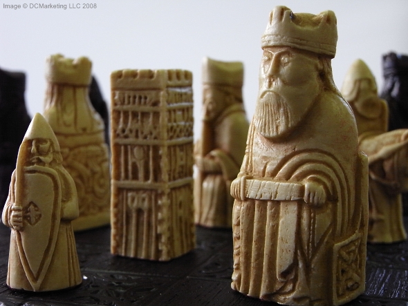 Medieval Chess Sets - Gothic Chess Set - Medieval Chess Pieces